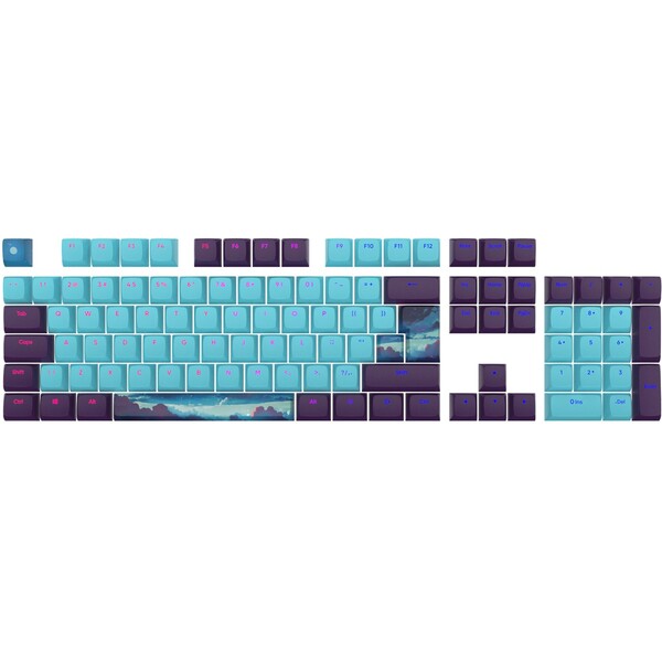 Dark Project - Night Sky keycaps - JRC.cz