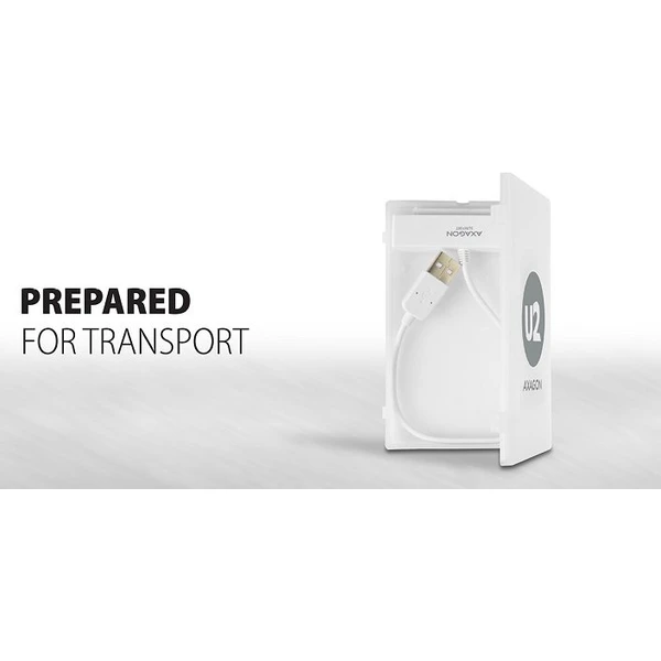 AXAGON ADSA1S USB 2.0 SATA HDD/SSD adaptér vč. 2.5" pouzdra - JRC.cz