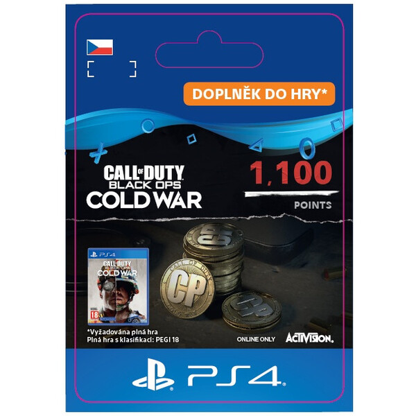 Call of Duty: Black Ops Cold War 1100 Points (PS4) - JRC.cz