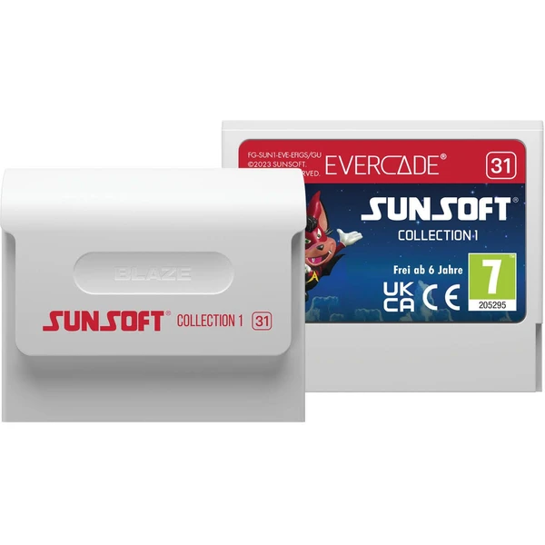 Home Console Cartridge 31. Sunsoft Collection 1 (Evercade) - JRC.cz