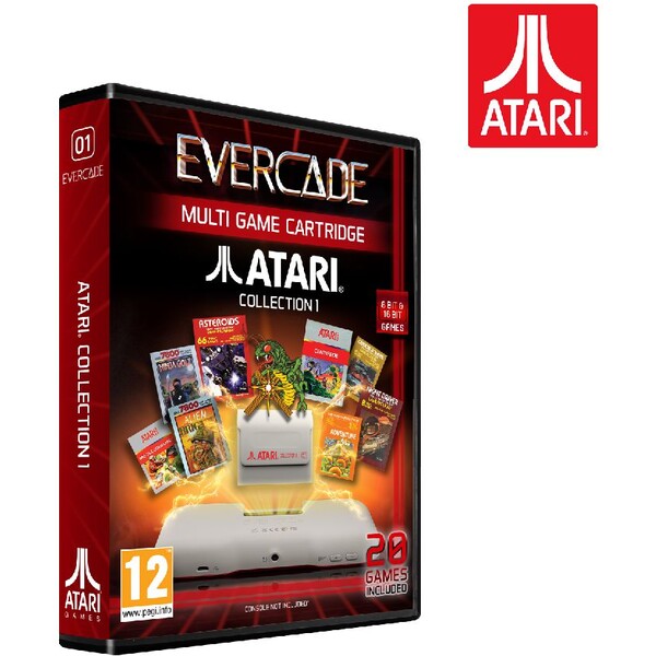 Home Console Cartridge 01. Atari Collection 1 (Evercade) - JRC.cz