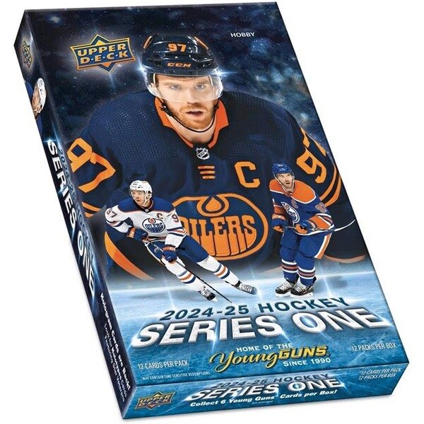 Hokejové karty 2024-25 Upper Deck Series 1 Hockey Hobby Box - JRC.cz