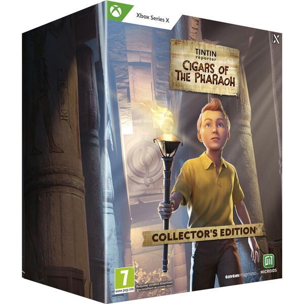 Tintin Reporter: Cigars of the Pharaoh - Collector's Edition (Xbox Series X) - JRC.cz