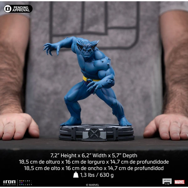 Soška Iron Studios Art Scale 1/10 Marvel: X-Men '97 - Beast - JRC.cz