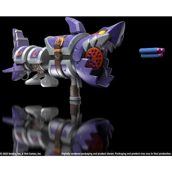 Replika zbraně League of Legends: NERF LMTD - Jinx Fishbones Blaster 93 ...