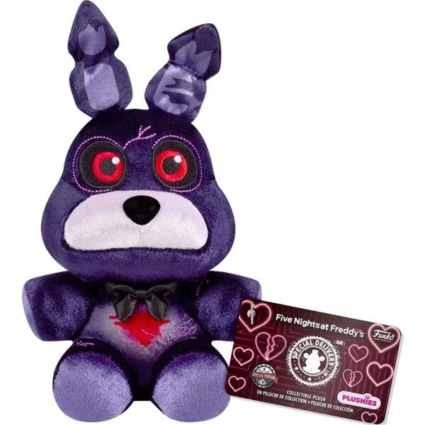 Funko POP! Plush: FNAF - Blackheart Bonnie 18 cm - JRC.cz