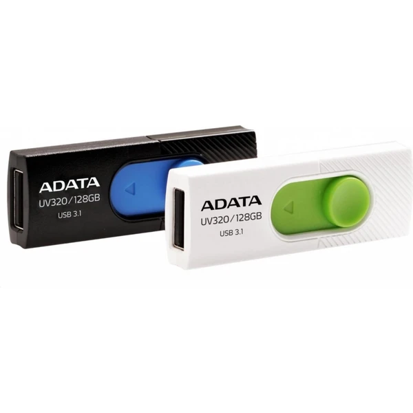 ADATA Flash Disk 64GB UV320 USB 3.1 Dash Drive bílá - JRC.cz