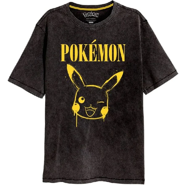 Tričko Pokémon - Pikachu černé L - JRC.cz