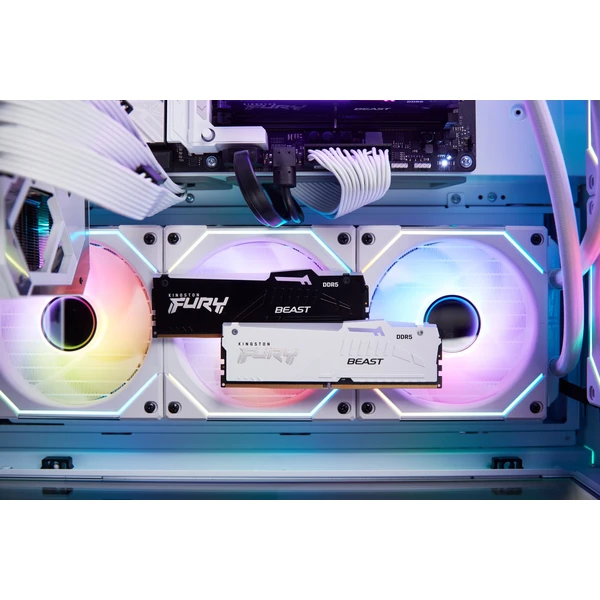 Kingston Fury Beast White RGB 16GB DDR5 6000 CL40 - JRC.cz