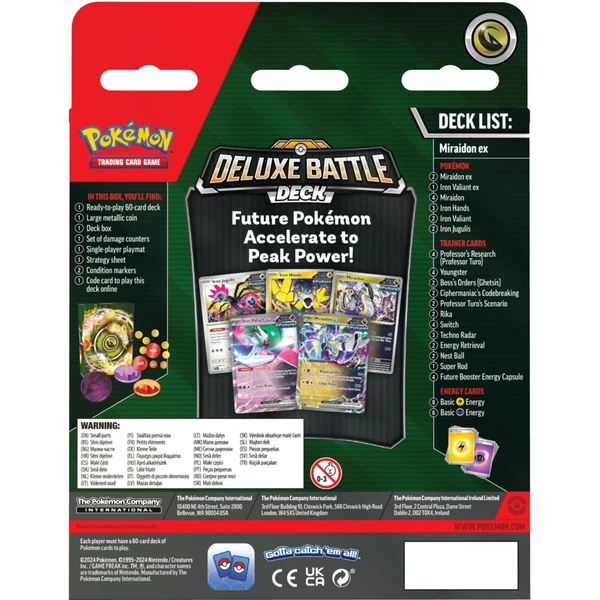 Pokémon TCG: Deluxe Battle Deck - Miraidon & Koraidon - JRC.cz