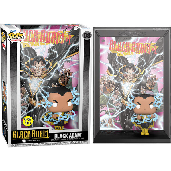 Funko POP! #08 Comic Cover: DC Black Adam (GITD) - JRC.cz