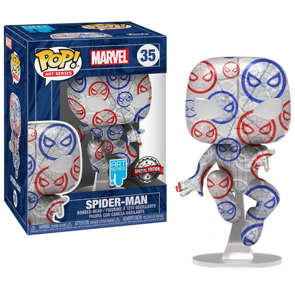 Funko POP! #35 Artist Series - Spider-Man (Special Edition) - JRC.cz