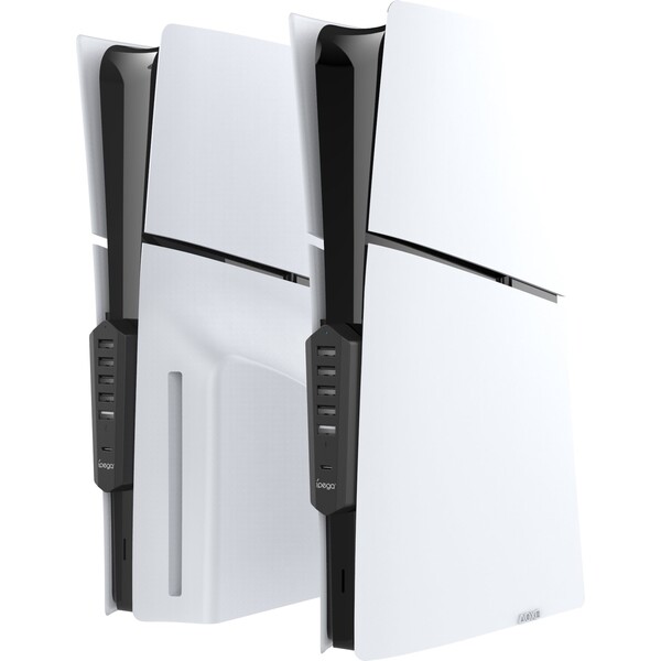 iPega P5S003 USB/USB-C HUB pro PS5 Slim/PS5 Pro černý - JRC.cz