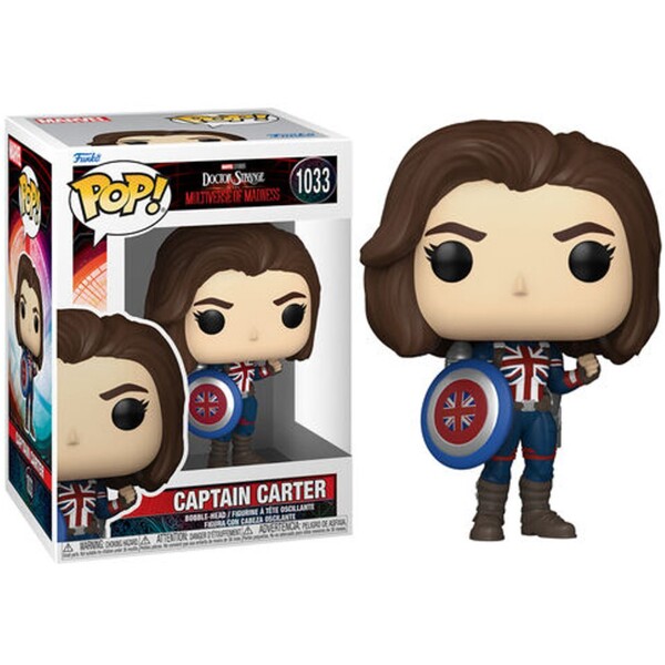 Funko POP! #1033 Marvel: DSMM - Captain Carter - JRC.cz