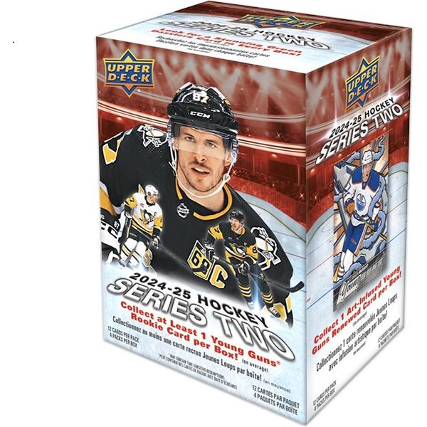 Hokejové karty Upper Deck 2024/25 Series 2 Hockey Blaster Box - JRC.cz