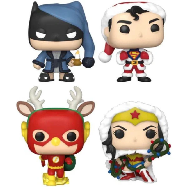 Funko Pocket POP! DC Holiday-Tree Holiday Box (4 figurky) - JRC.cz