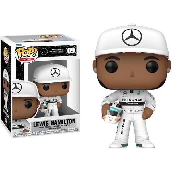 Funko POP! #09 Racing: Formula 1 - Lewis Hamilton w/Helm - JRC.cz