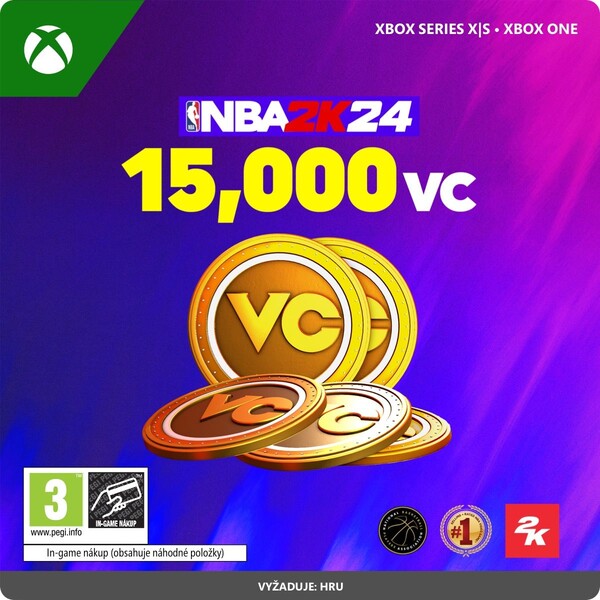 NBA 2K24 - 15.000 VC (Xbox One/Xbox Series) - JRC.cz