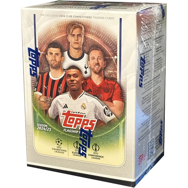 Fotbalové karty Topps UCC Flagship Soccer Blaster Box 2024/25 ...