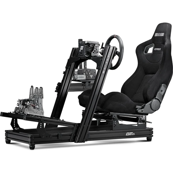 Next Level Racing GT Elite Aluminium Simulator Cockpit Front and Side ...