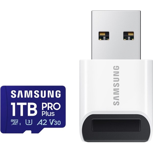Samsung micro SDXC 1TB PRO Plus + USB adaptér - JRC.cz