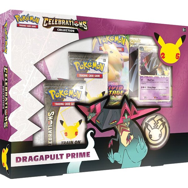 Pokémon TCG: Celebrations Dragapult Prime Collection Box - JRC.cz