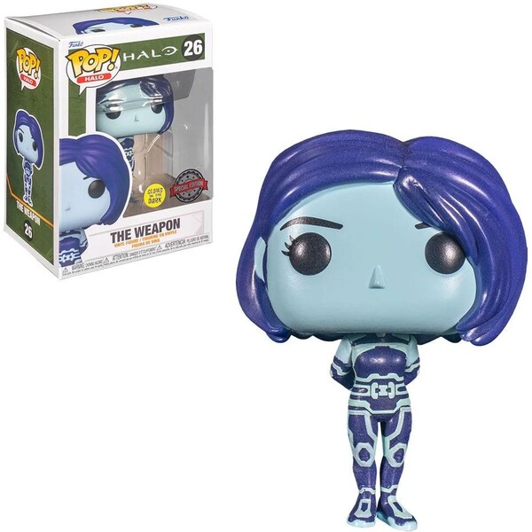 Funko POP! #28 Games: Halo Infinite - Cortana(GITD) - JRC.cz