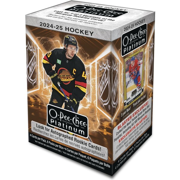 2024-25 Upper Deck O-Pee-Chee Platinum Hockey Blaster Box - JRC.cz
