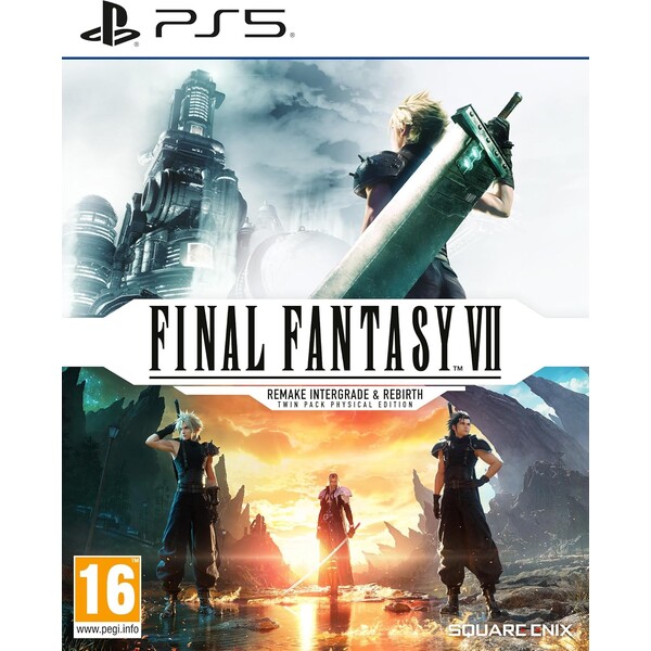 Final Fantasy VII Remake Intergrade & Rebirth Twin Pack Physical ...