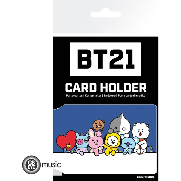 Pouzdro na platební karty BT21 - Characters Stack - JRC.cz
