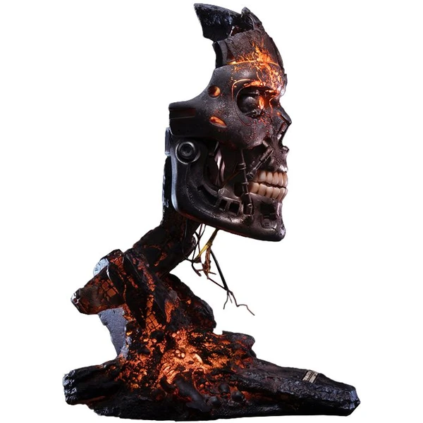 Replika PureArts Terminator - T-800 Battle Damaged Limited Edition Art ...