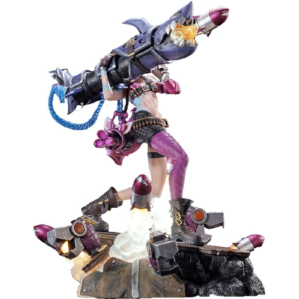 Soška PureArts League of Legends - Jinx & Vi 1/6 Scale Statue Bundle ...