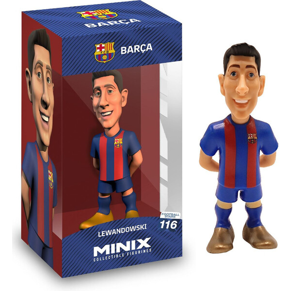 MINIX Football 7 cm: Club FC Barcelona - Robert Lewandowski - JRC.cz