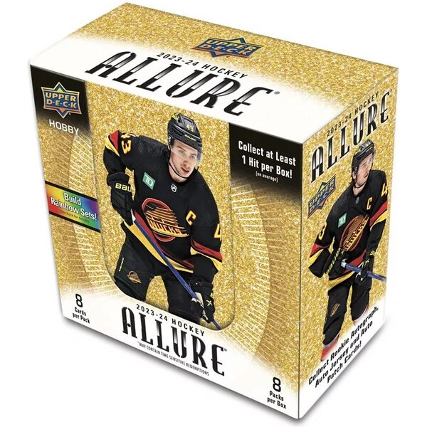 Hokejové karty 2023-24 Upper Deck Allure Hockey Hobby Box - JRC.cz