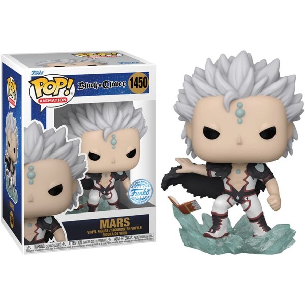 Funko POP! #1450 Animation: Black Clover - Mars with Grimoire ...