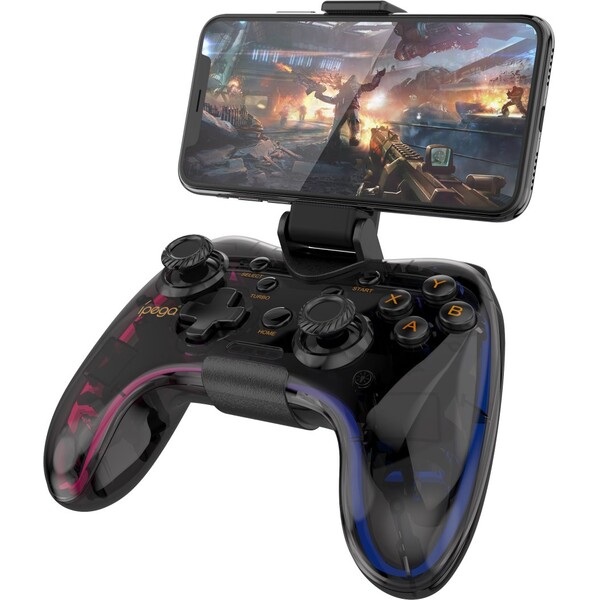 iPega 9228 Bezdrátový Herní Ovladač pro Android/iOS/PC/PS4/PS3/N-Switch Transparent | JRC.cz