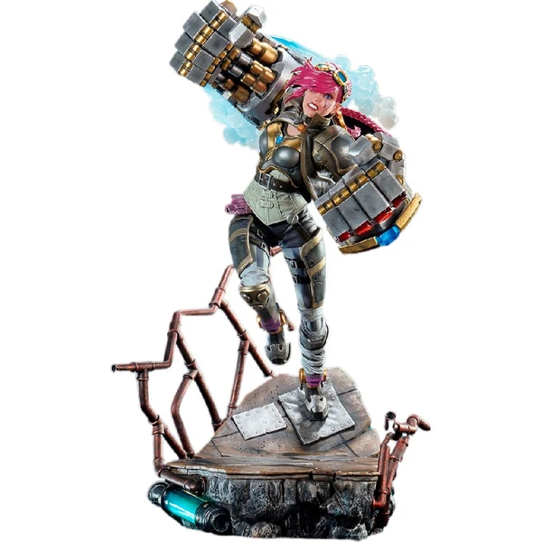 Soška PureArts League of Legends - Jinx & Vi 1/6 Scale Statue Bundle ...