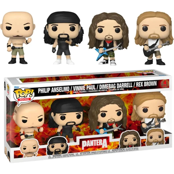Funko POP! Rocks: Pantera- 4pack (4 figurky) - JRC.cz