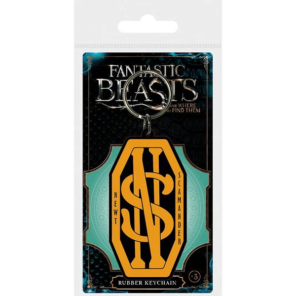 Klíčenka Fantastic Beasts and Where to Find Them - Newt Scamander Logo ...