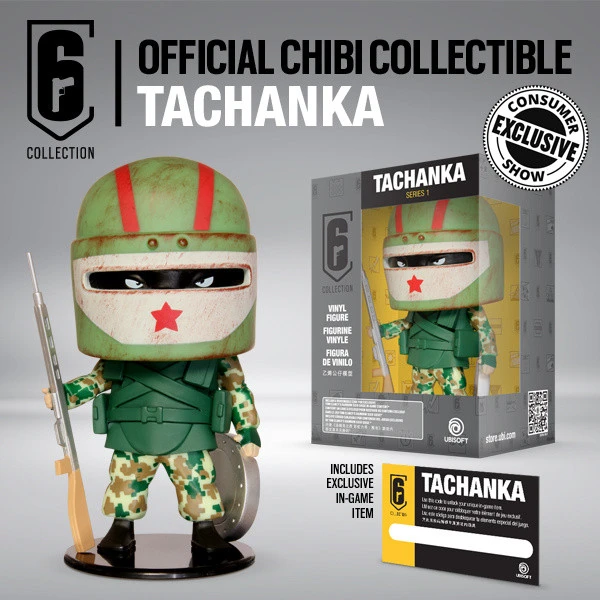 Figurka Rainbow Six Siege Chibi Figurine - Tachanka Sp. Ed. Figurine ...