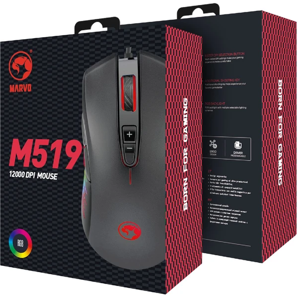Marvo herní myš M519 drátová - JRC.cz