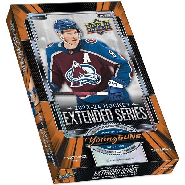 Hokejové karty 2023-24 Upper Deck Extended Series Hockey Hobby Box - JRC.cz