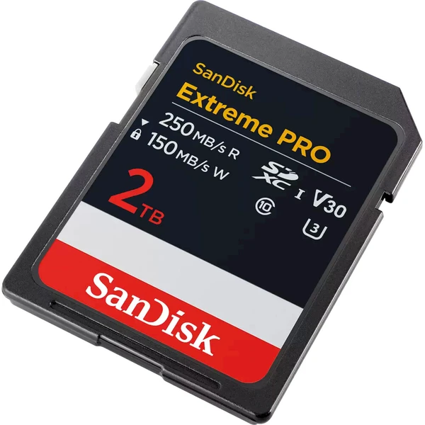 SanDisk Extreme PRO SDXC 2TB - JRC.cz