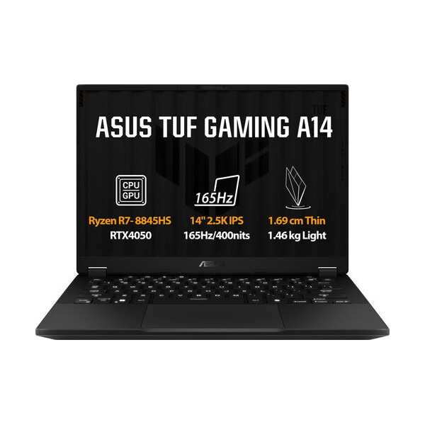 ASUS TUF Gaming A14 (FA401UU-RG069X) RTX 4050 šedý - JRC.cz